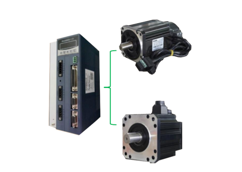 Large servo drive and motor,low cost servo motor,easy to ues
