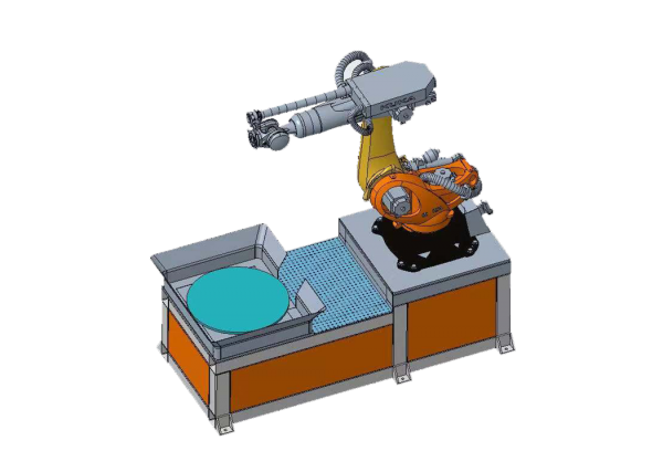 The most effective cost refurbished KUKA robot with spindle for milling operation in engraving ...